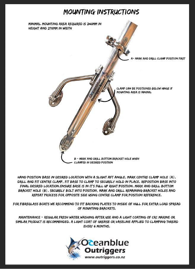 Outrigger Bases – Oceanblue Outriggers