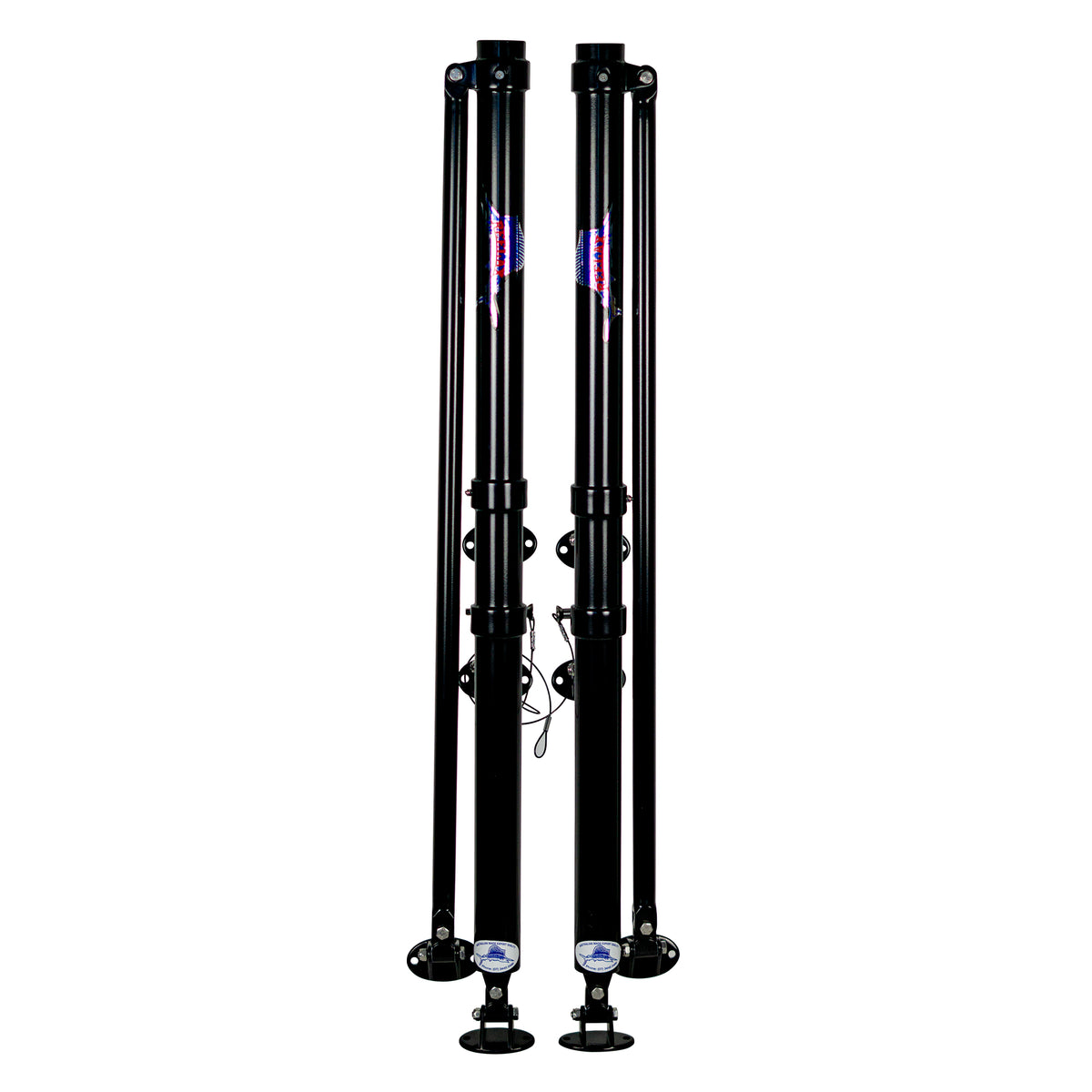 Reelax Base Mini 1000 Black Edition Outrigger Bases Stainless Steel (P ...